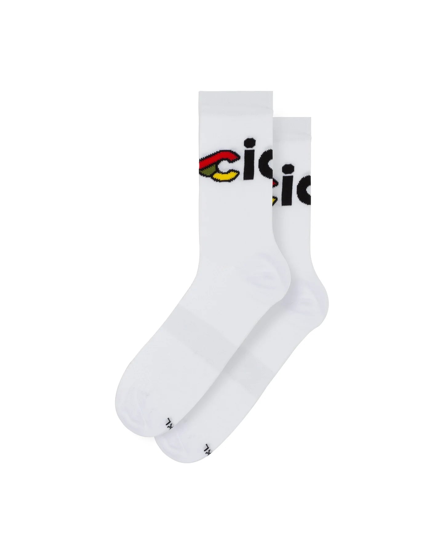 Cinelli Ciao White socks - sizes S/M and L/XL – Framebuilder Supply